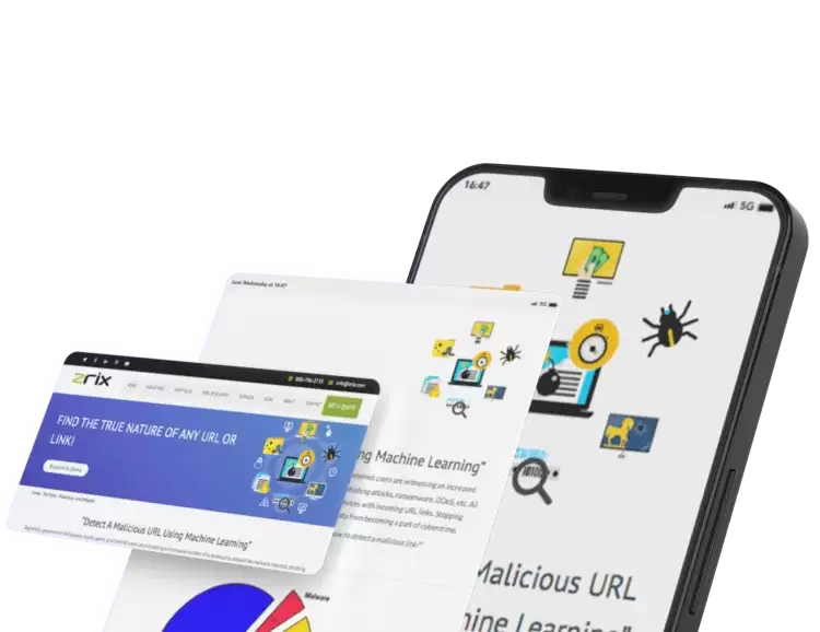 Malicious Link Detector Zrix